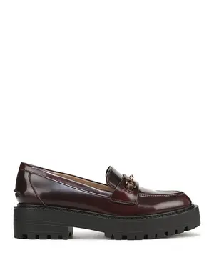 Sam Edelman Lea Loafer Flats - Dark Merlot