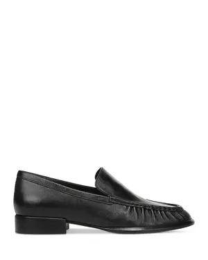 Vince Nora Leather Flats - Black