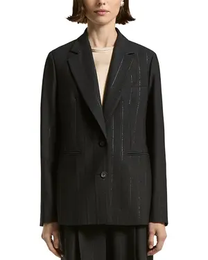 Peserico Pinstriped Blazer