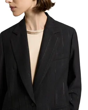 Peserico Pinstriped Blazer