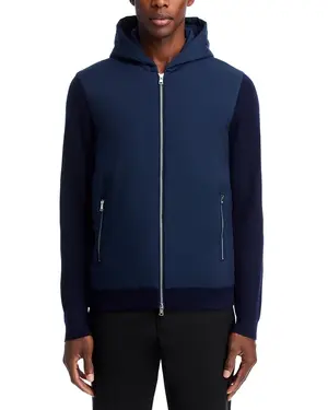 Peter Millar Crown Crafted Holdridge Hybrid Zip Hoodie Sweater