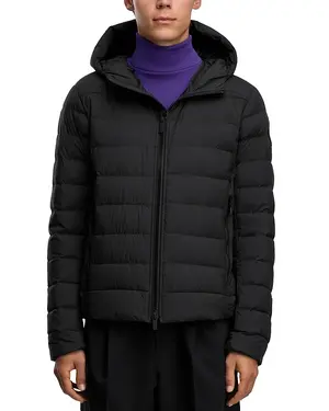 Canada Goose Crofton Enduraluxe Hooded Jacket - Black