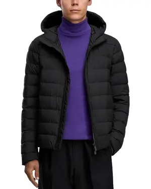 Canada Goose Crofton Enduraluxe Hooded Jacket - Black
