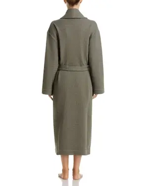 HUDSON PARK COLLECTION Text Chevron Robe