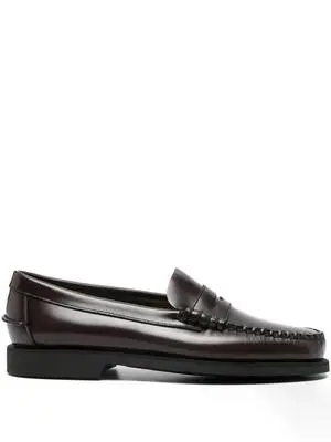 SEBAGO Penny Leather Loafers - Brown