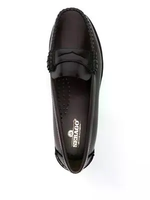 SEBAGO Penny Leather Loafers - Brown