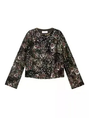 Malìparmi Sequin-embellished Jacket - Black