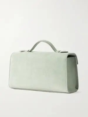 Savette Symmetry Pochette Suede Tote - Green