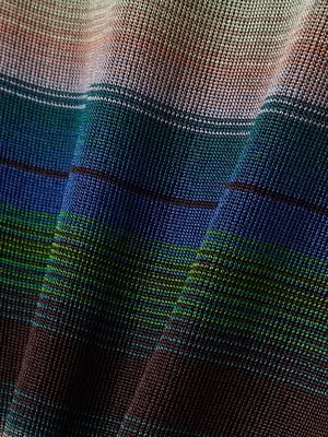Missoni Striped Crochet-knit Maxi Dress