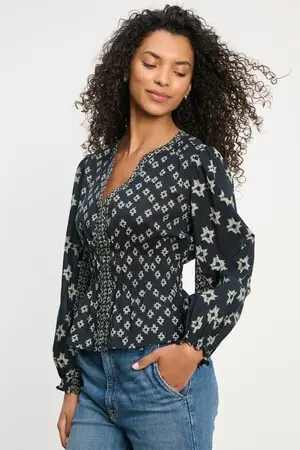 Velvet By Graham & Spencer Cuffed Blouses