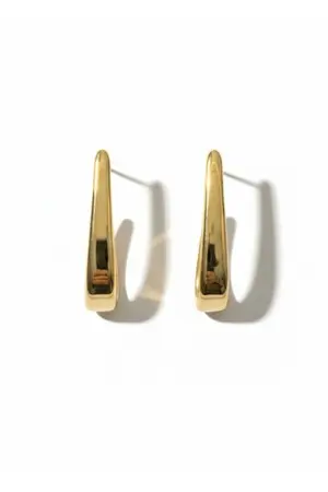 Yumi Kim Pillar Earrings - Gold