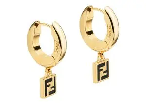 Fendi Forever Hoop Earrings - Multicolor
