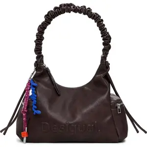 Desigual Embossed Shoulder Bags