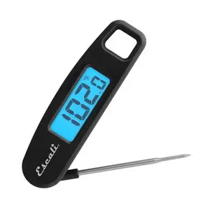 ESCALI Compact Folding Digital Thermometer - Black