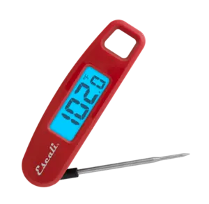 ESCALI Compact Folding Digital Thermometer - Red
