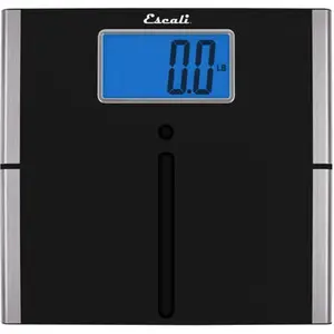 ESCALI Ultra Slim Easy Read Body Scale - Black