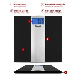 ESCALI Ultra Slim Bathroom Scale