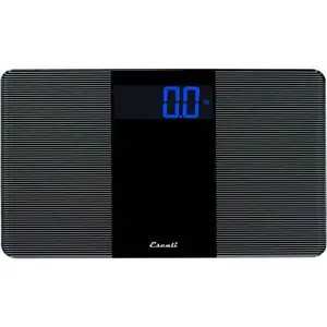 ESCALI Extra Wide Bathroom Scale - Black/white