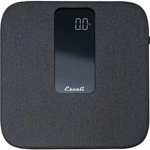 ESCALI Comfortstep Anti-slip Bathroom Scale - Black/grey