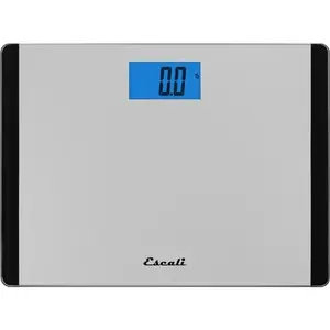 ESCALI Wide Body Glass Lcd Digital Scale - Grey