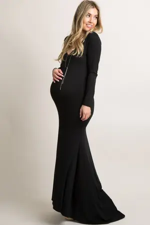 Long Sleeve Maternity Dresses