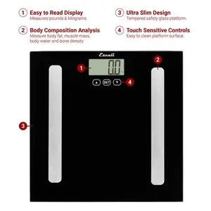 ESCALI Bath And Kitchen Scale Bundle