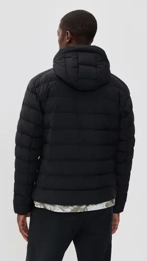 Canada Goose Crofton Enduraluxe Hooded Jacket - Black