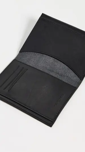 Shinola Leather Passport Wallet