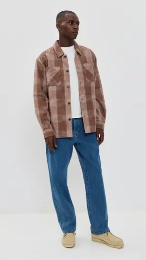 FAIR HARBOR Riptide Shirt Jacket - Waffle Oak
