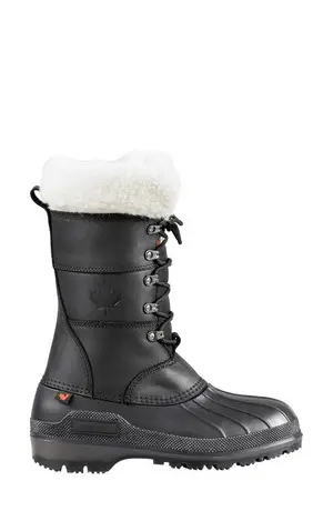 BAFFIN Maple Leaf Waterproof Snow Boots - Black