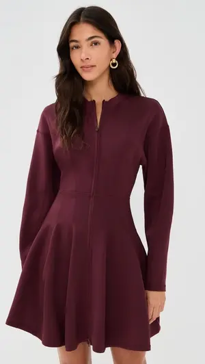 Ulla Johnson Ansel Mini Dress With Zipper Front