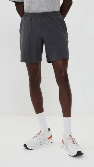 Beyond Yoga Pivotal 2.0 Lined Performance Shorts - Graphite