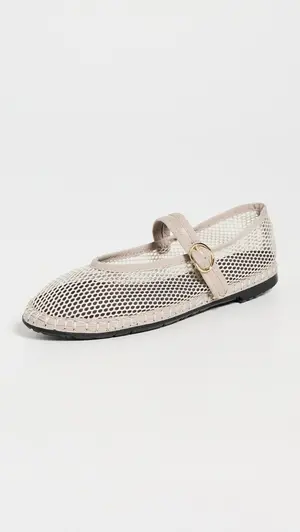 FLABELUS Isabella Mesh Mary Jane Flats