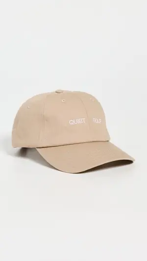 QUIET GOLF Wordmark Cap