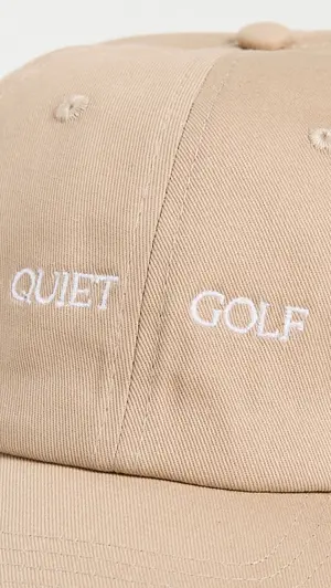 QUIET GOLF Wordmark Cap