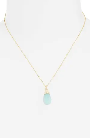 KIARA BY KI-ELE Amazonite Pendant Necklace