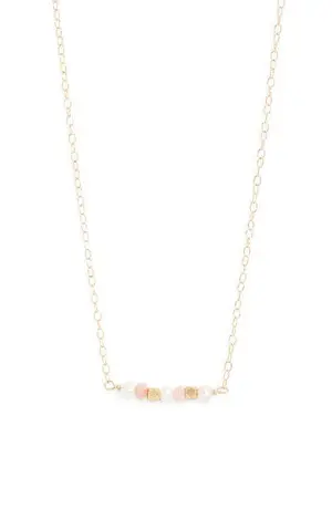 KIARA BY KI-ELE Emilia Bar Necklace - Gold