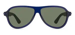 Italia Independent Cemento Aviator Sunglasses Full Rim - Blue Garage Italia