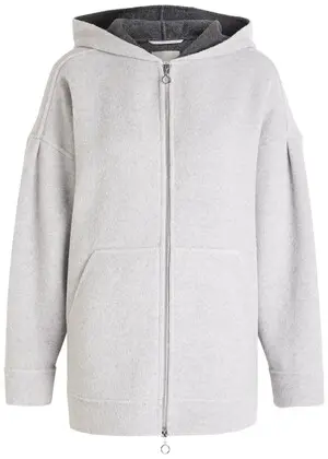 Women's Wool-Blend Hooded Jackets