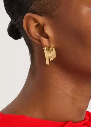 Jenny Bird Leona Hoop Earrings - Gold