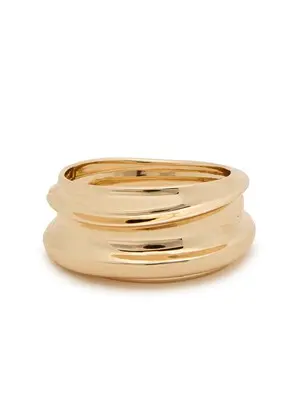 Jenny Bird Mega Lennon Sculpted Bangle - Gold