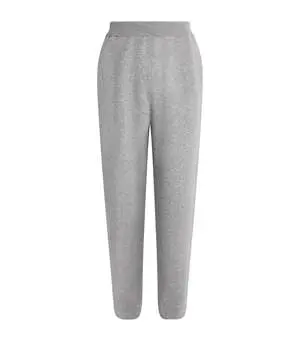 Johnstons Of Elgin Cashmere-wool Relaxed Sweatpants