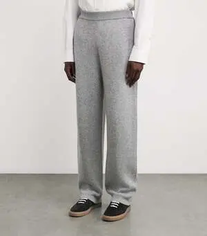 Johnstons Of Elgin Cashmere-wool Relaxed Sweatpants
