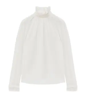 Alexander Mcqueen White Blouses