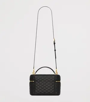 Saint Laurent Large Gaby Vanity Shoulder Bag - Black
