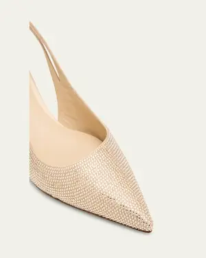 Rene Caovilla Olivia Embellished Slingback Pumps