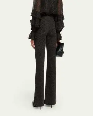 Ramy Brook Tyra Printed Wide-leg Jeans