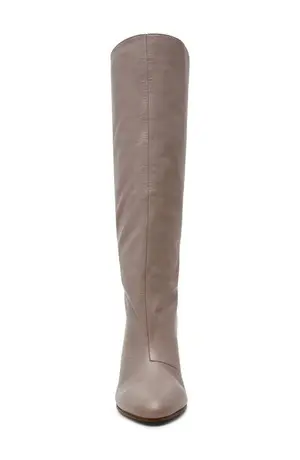 Steve Madden Rizk Knee High Boot - Grey Suede