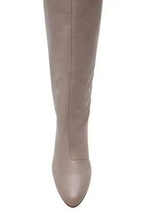 Steve Madden Rizk Knee High Boot - Grey Suede