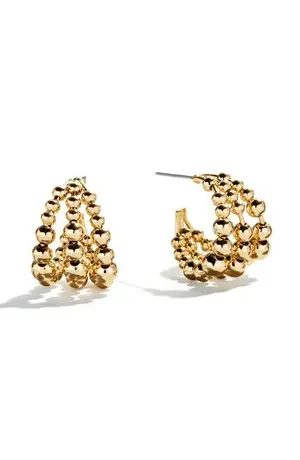 Baublebar Pisa Layered Hoop Earrings - Gold